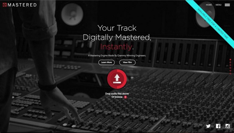 7 FREE Online Audio Mastering Tools to Get a Quick Master of Your Track